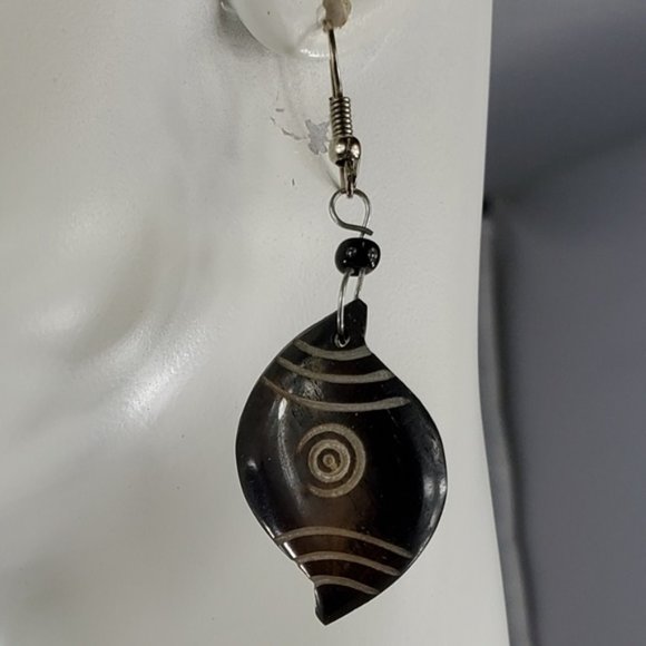 Handmade | Jewelry | Kenyan Handmade Bone Earrings | Poshmark